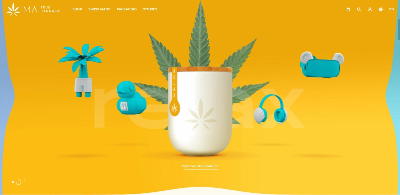 Best Designed Cannabis Websites - XoticLabs